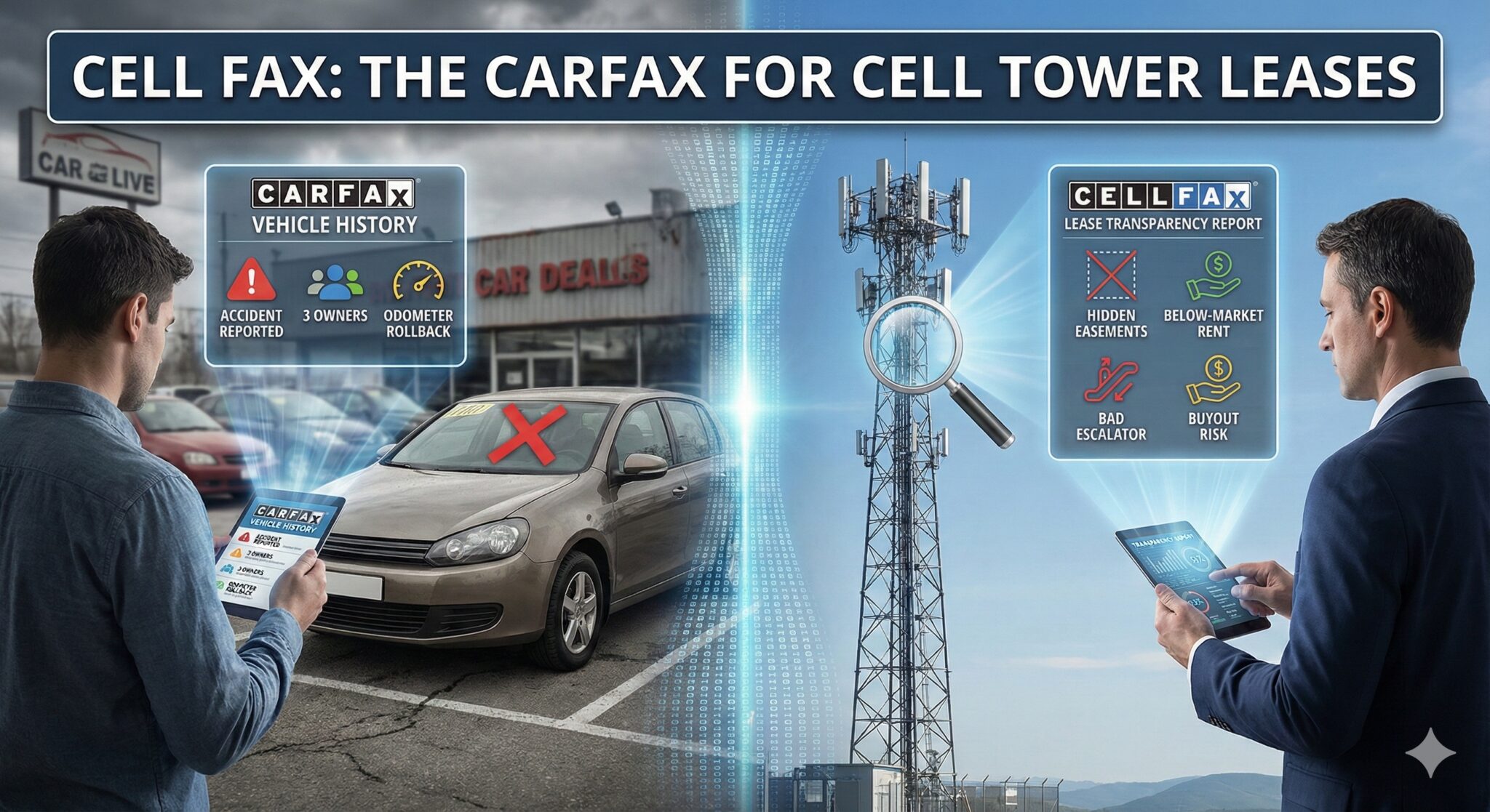 Cell Fax vs. CarFax: Why Cell Tower Leases Finally Have a Transparency ...